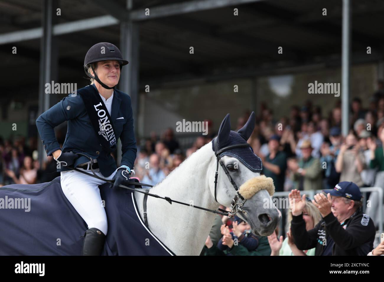 Lara de Liedekerke-Meier of Belgium with Hooney D'Arville during the ...