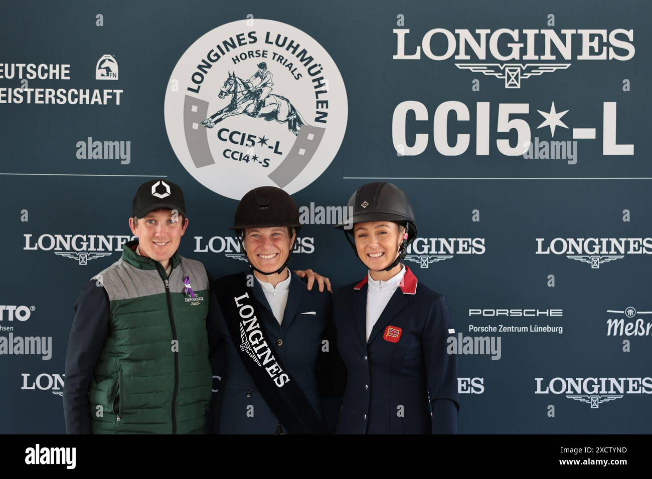 Winners of the CCI5* at the Longines Luhmuhlen Horse Trials, Lara de ...