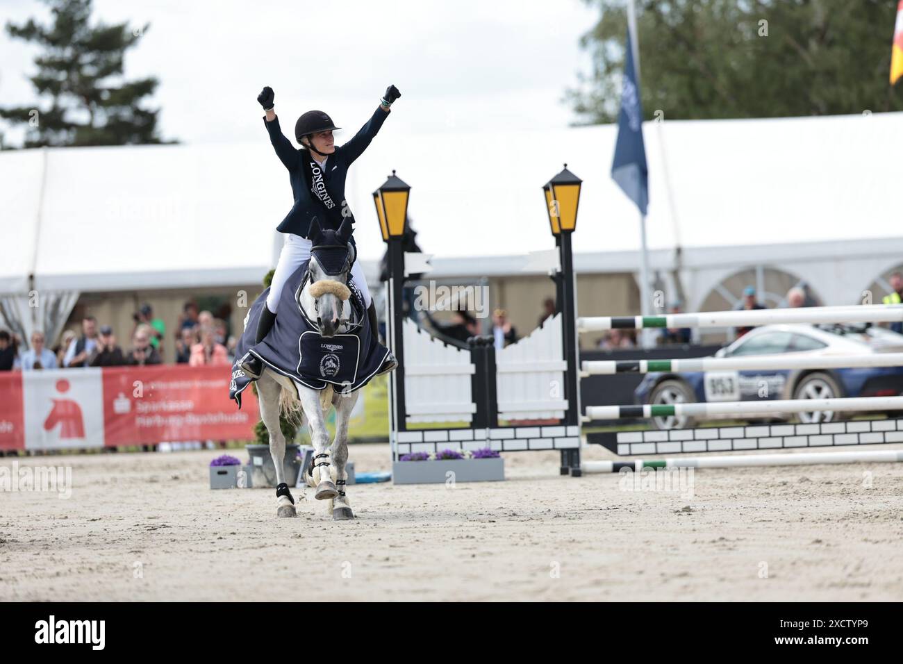 Lara de Liedekerke-Meier of Belgium with Hooney D'Arville during the ...