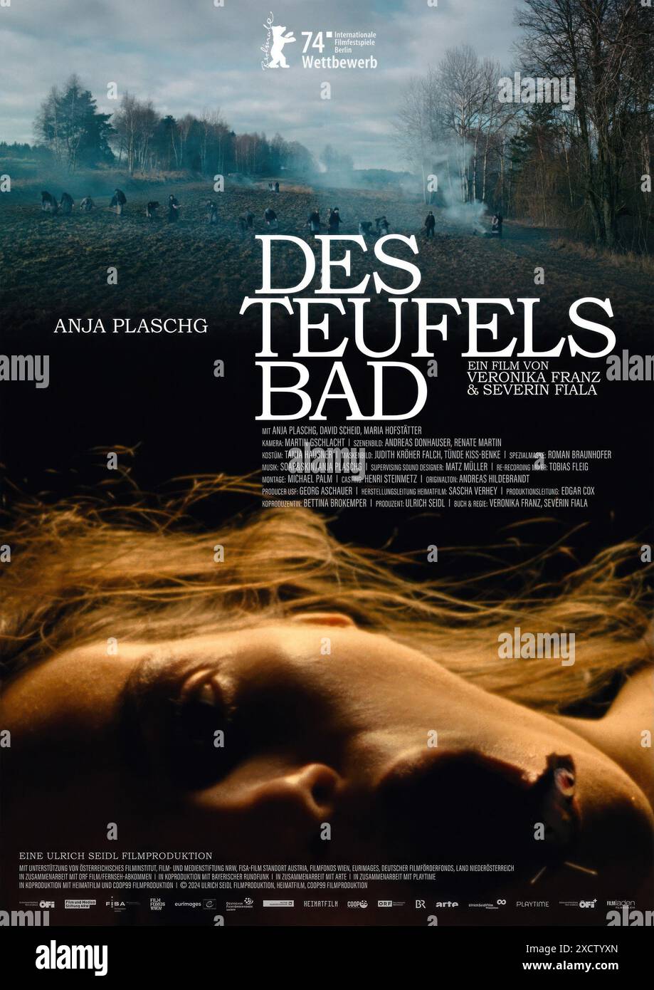 THE DEVIL'S BATH, (aka DES TEUFELS BAD), German poster, Anja Plaschg ...