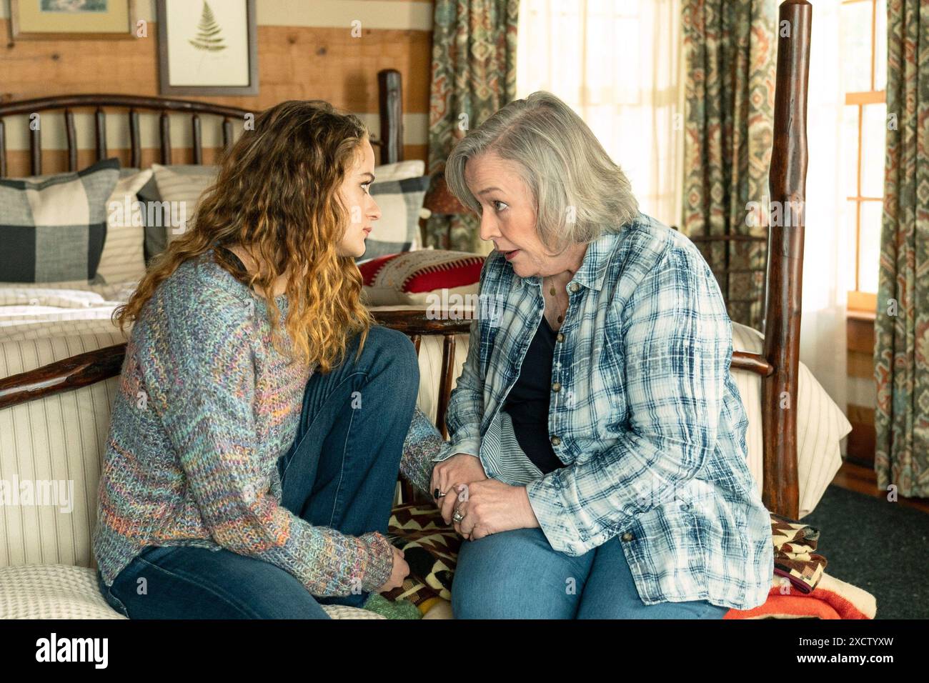 A FAMILY AFFAIR, from left: Joey King, Kathy Bates, 2024. ph: Tina ...