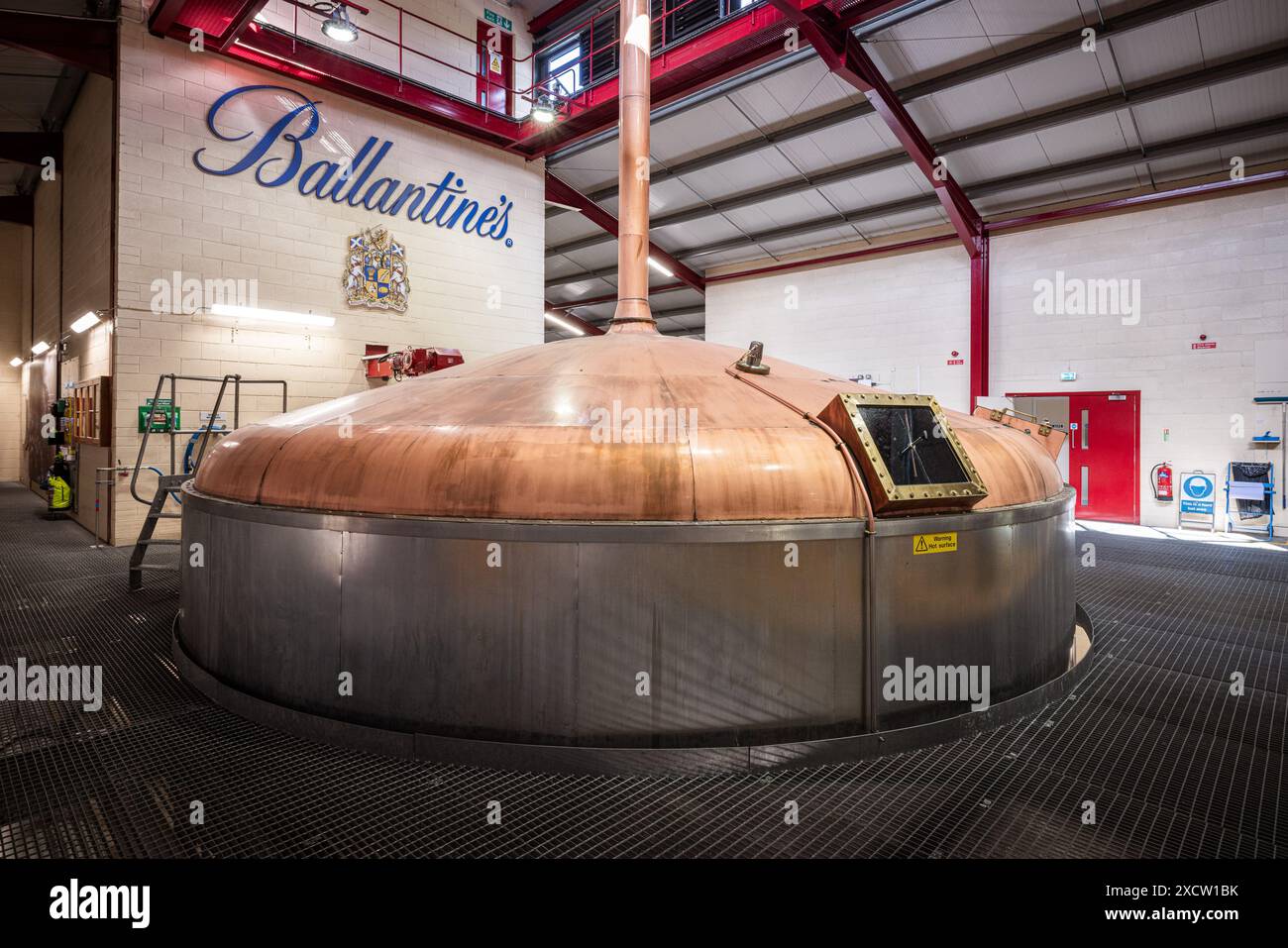 Scottish whisky distillery tour Stock Photo - Alamy