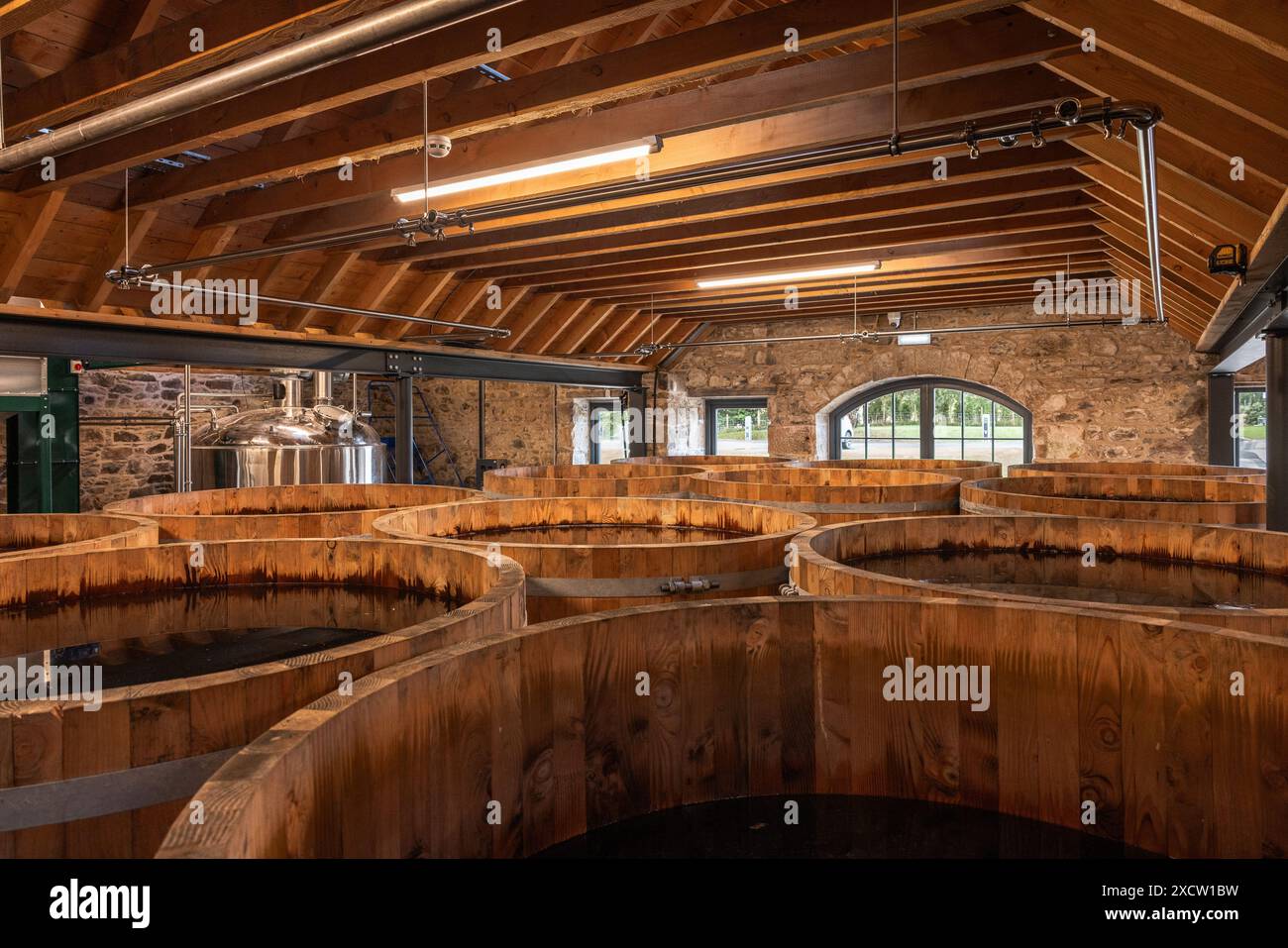 Scottish whisky distillery tour Stock Photo - Alamy