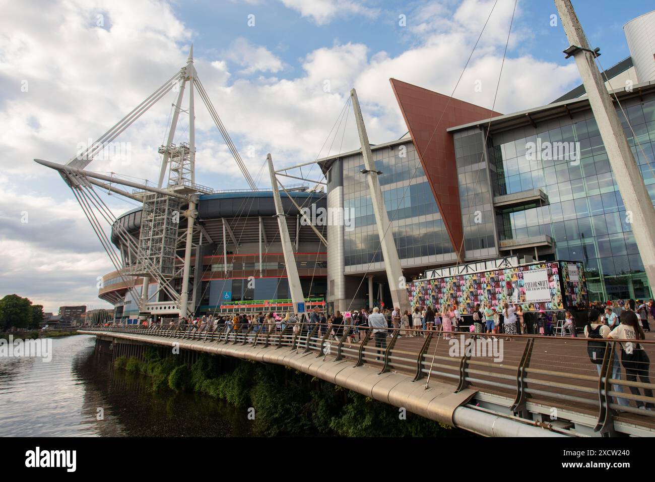 Cardiff, Wales, UK. 18th June, 2024. A general view outside the ...