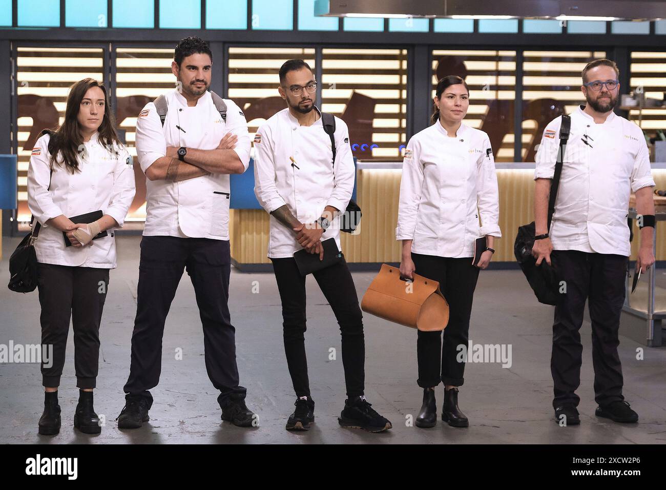 TOP CHEF, from left: contestants Savannah Miller, Manuel Manny' Barella ...