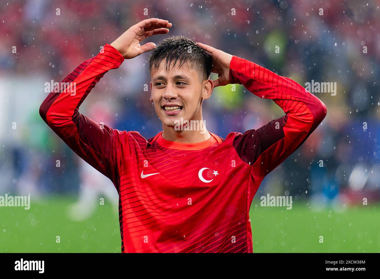 DORTMUND, GERMANY - JUNE 18: Arda Guler of Turkiye celebrating his ...