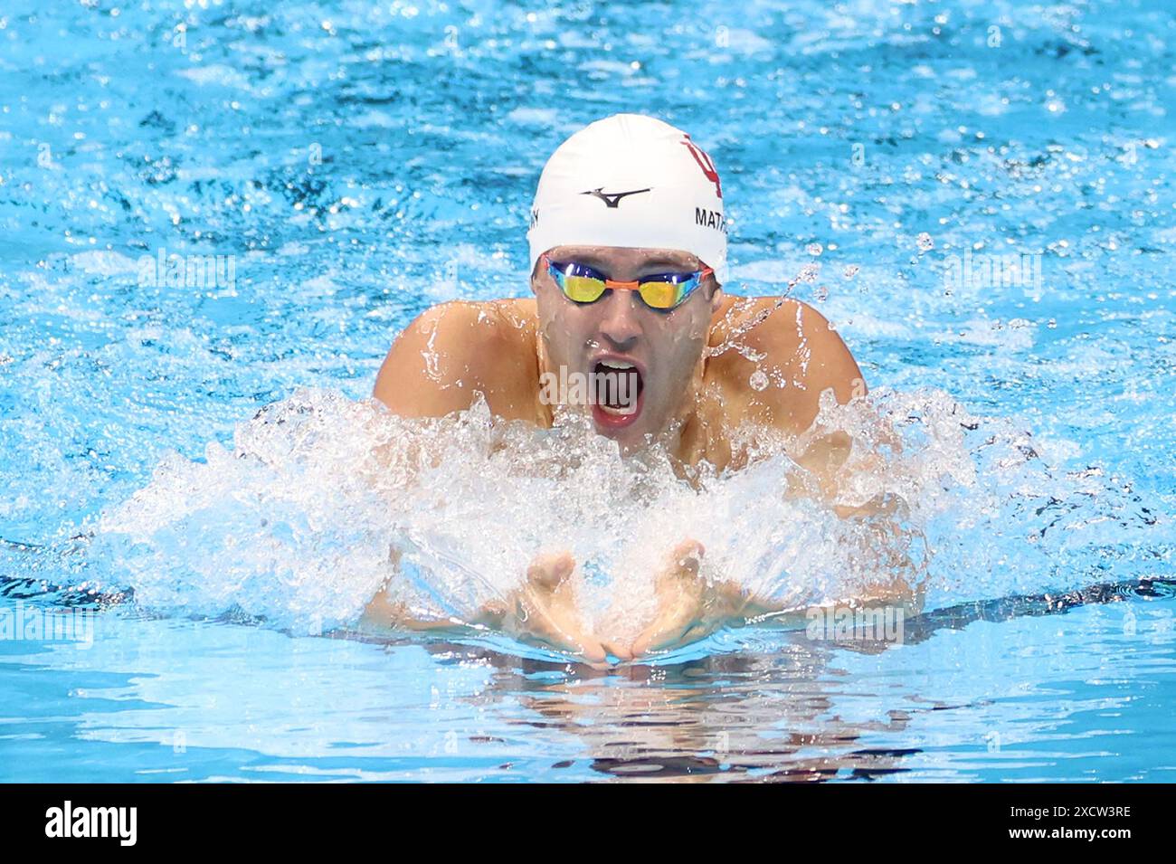 Indianapolis, Indiana, USA. 18th June, 2024. Josh Matheny competes in ...
