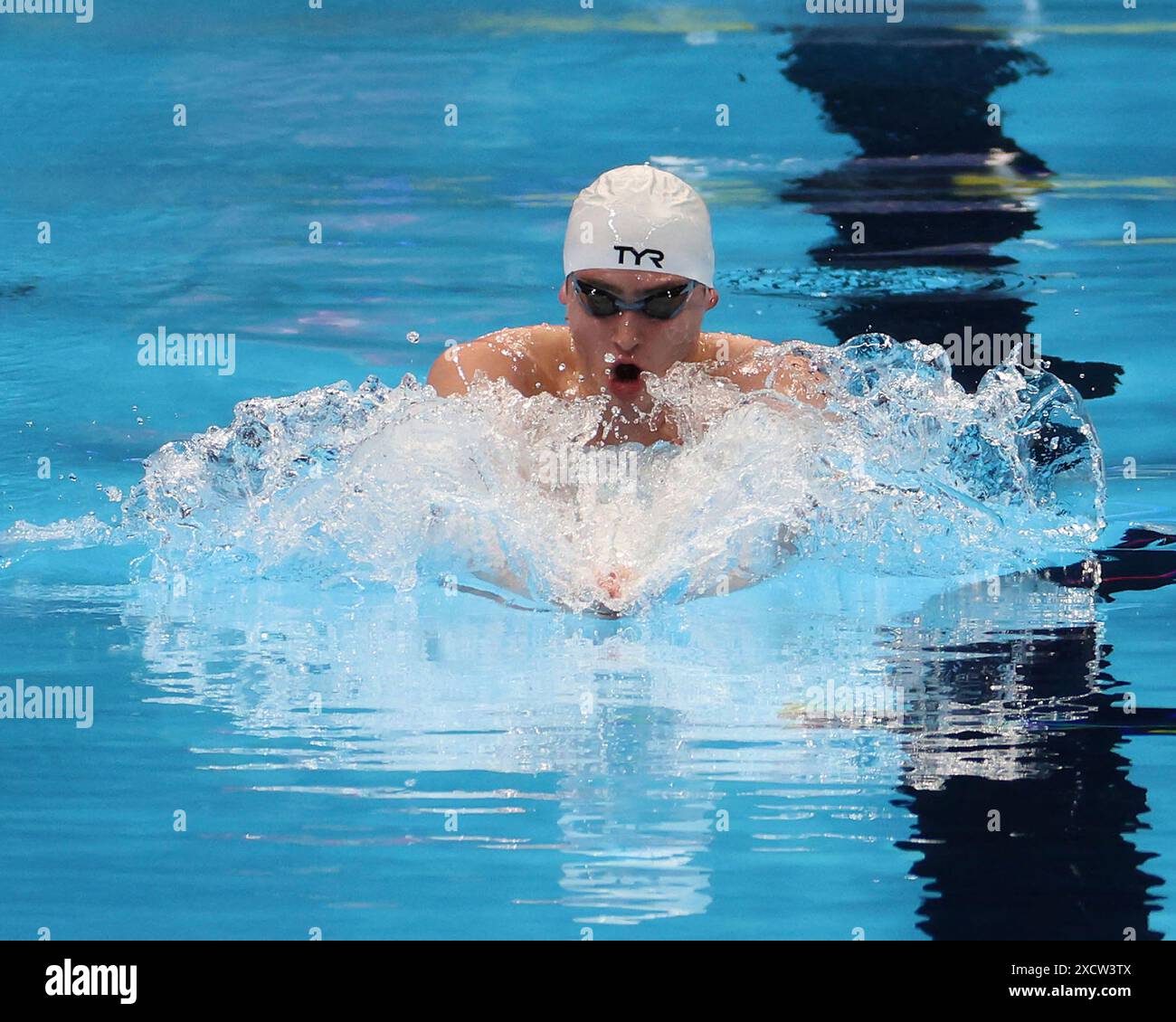 June 18, 2024, Indianapolis, Indiana, USA: Matthew Fallon competing in ...
