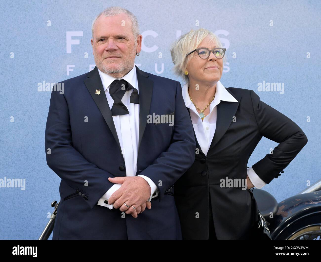 Hollywood, California, USA. 17th June, 2024. Hugo Burnham and Sarah ...