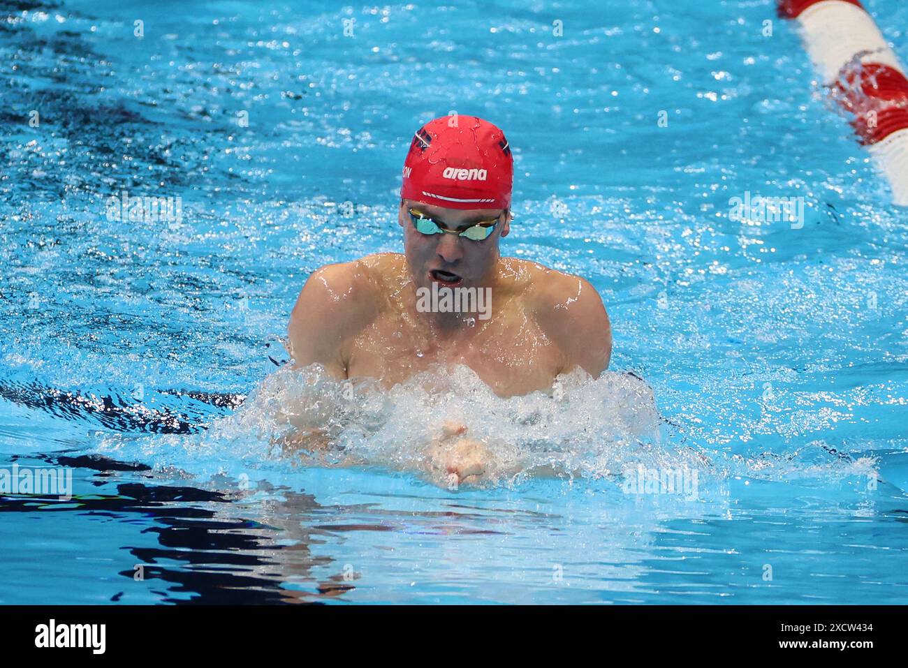 June 18, 2024, Indianapolis, Indiana, USA: Charlie Swanson competes in ...