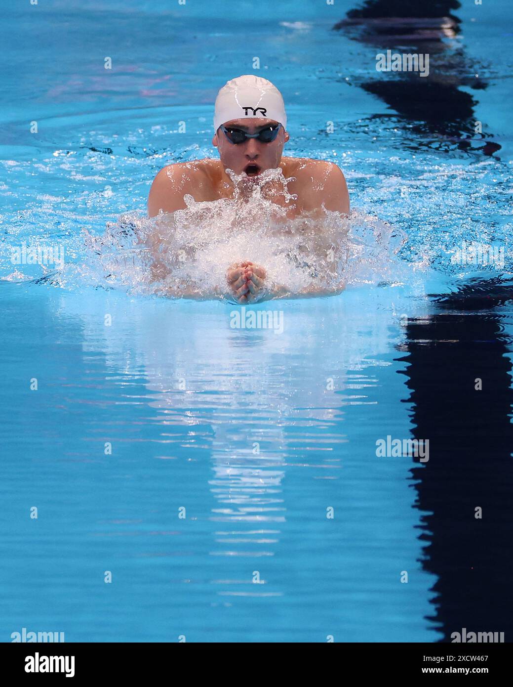 Indianapolis, Indiana, USA. 18th June, 2024. Matthew Fallon competing ...