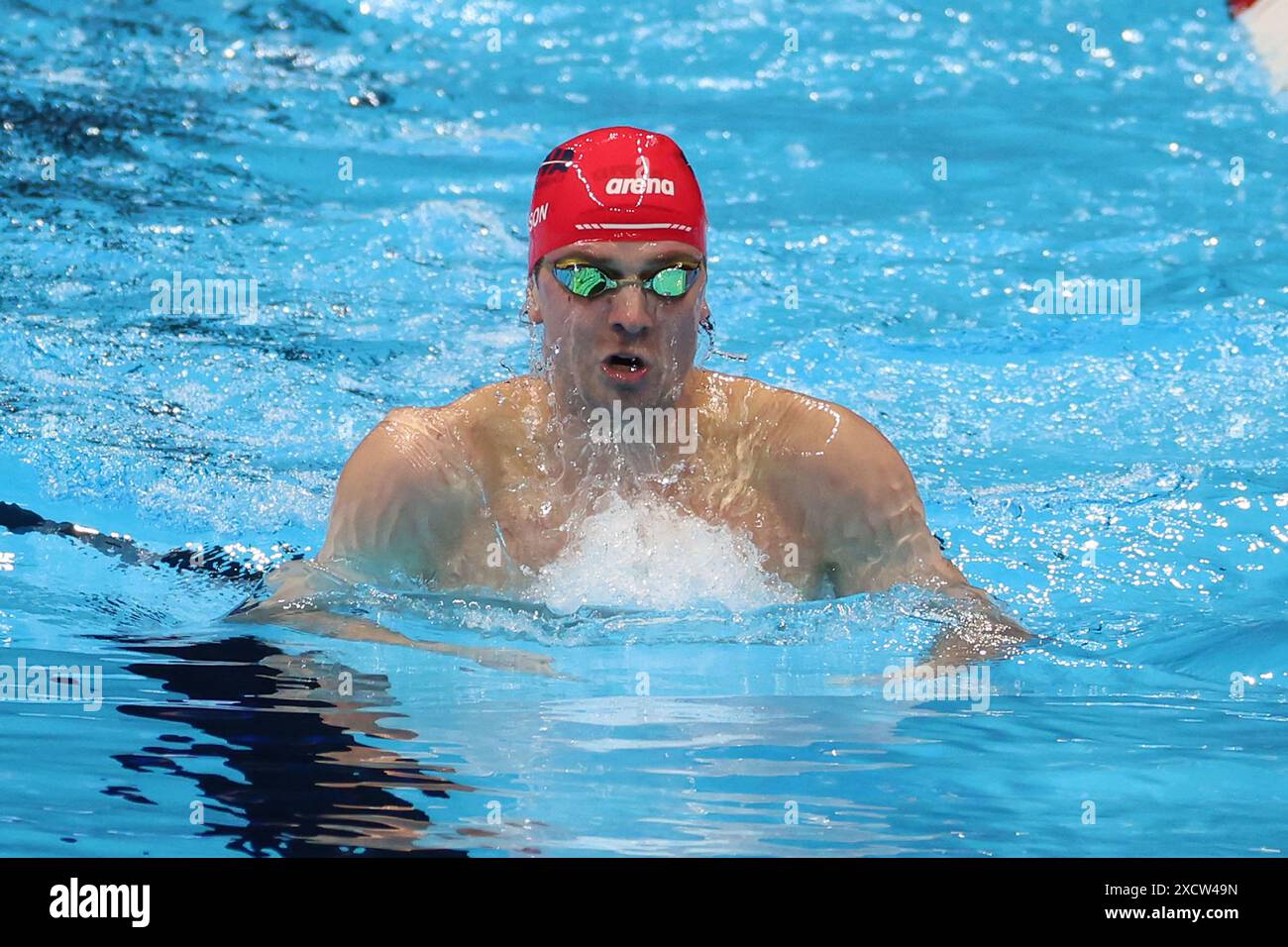 Indianapolis, Indiana, USA. 18th June, 2024. Charlie Swanson competes ...