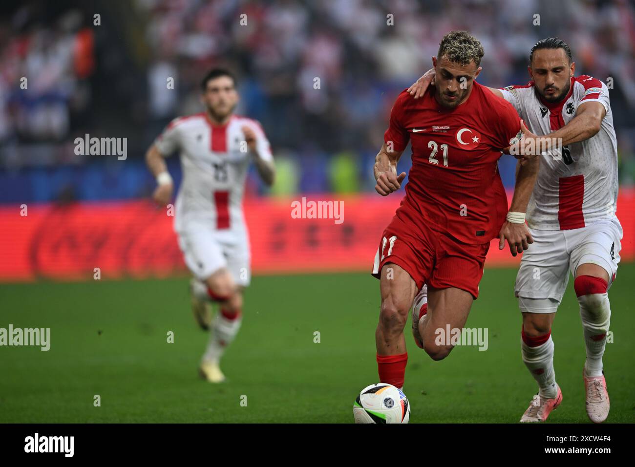Bars Alper Ylmaz (Turkiye)Giorgi Kochorashvili (Georgia) during the ...