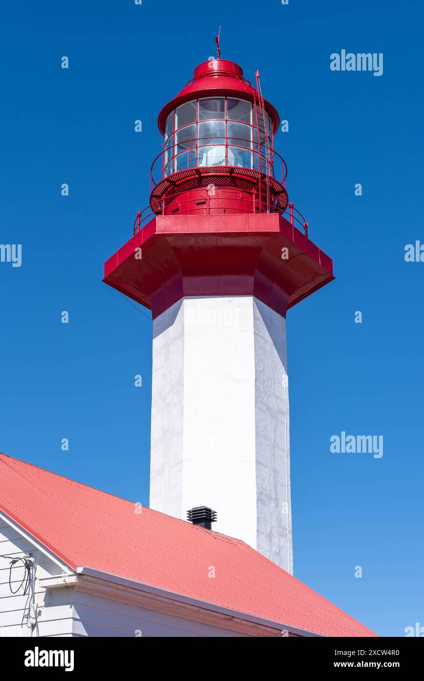 The Metis Lighthouse in the Bas-Saint-Laurent, also named in French ...