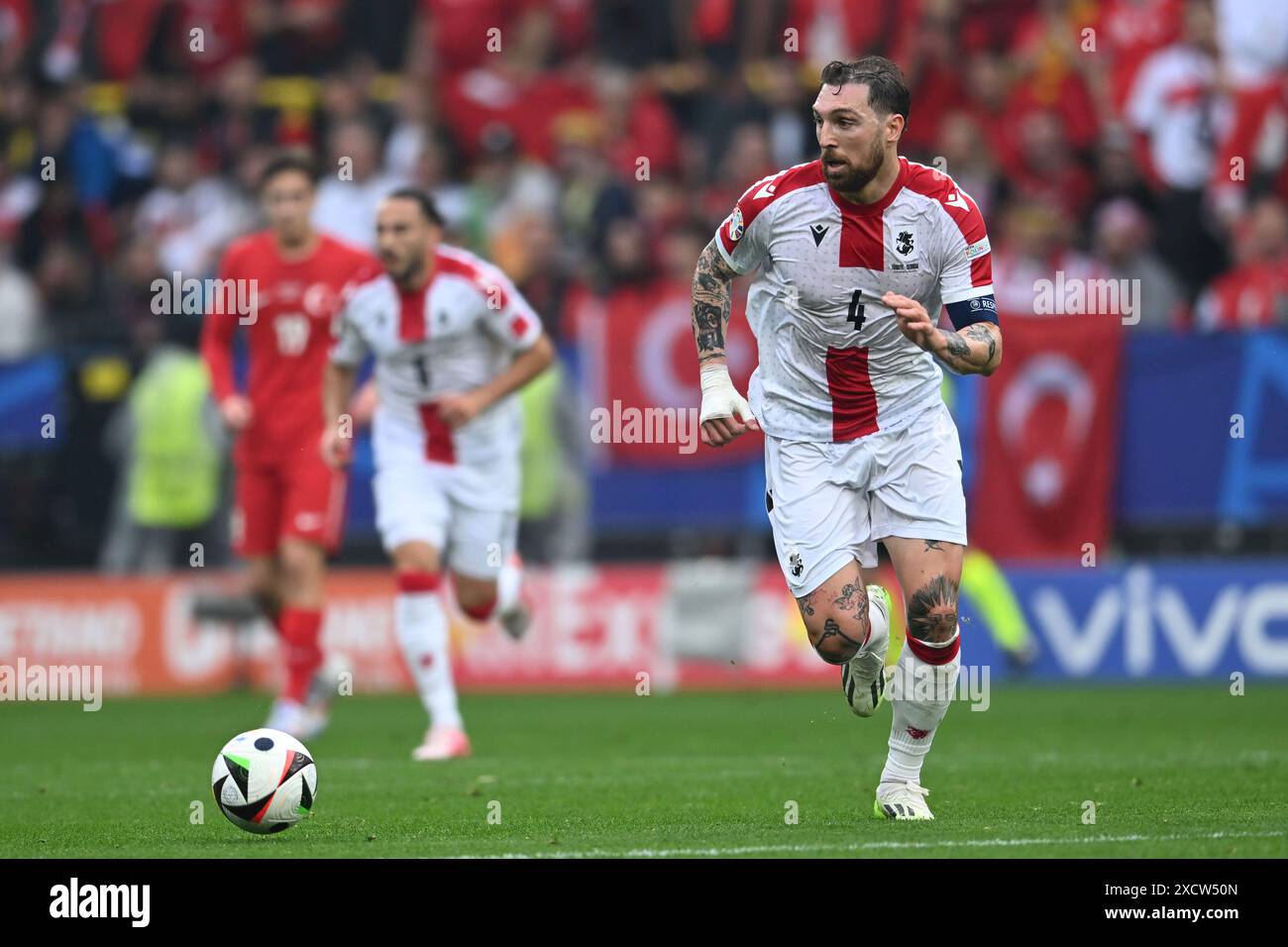Guram Kashia (Georgia) during the UEFA Euro Germany 2024 match between ...