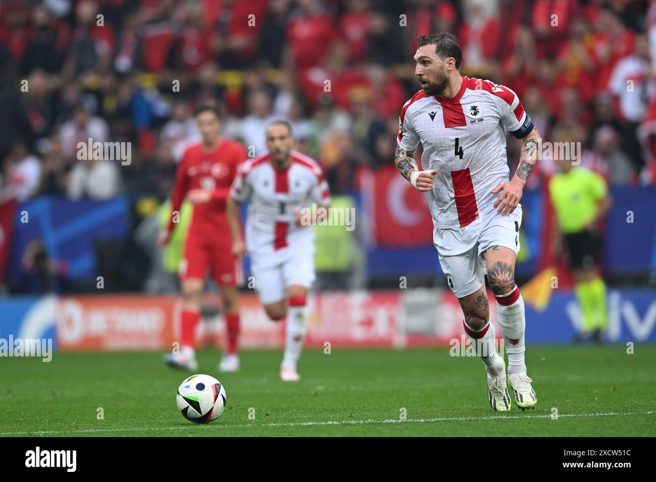 Guram Kashia (Georgia) during the UEFA Euro Germany 2024 match between ...