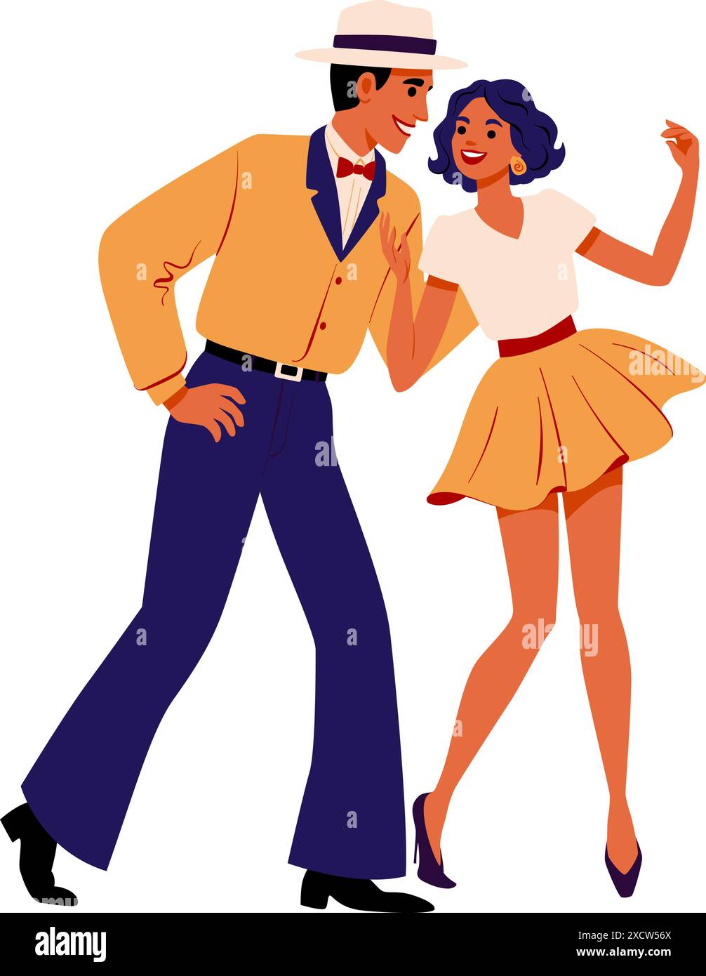 Lively swing dance hi-res stock photography and images - Alamy