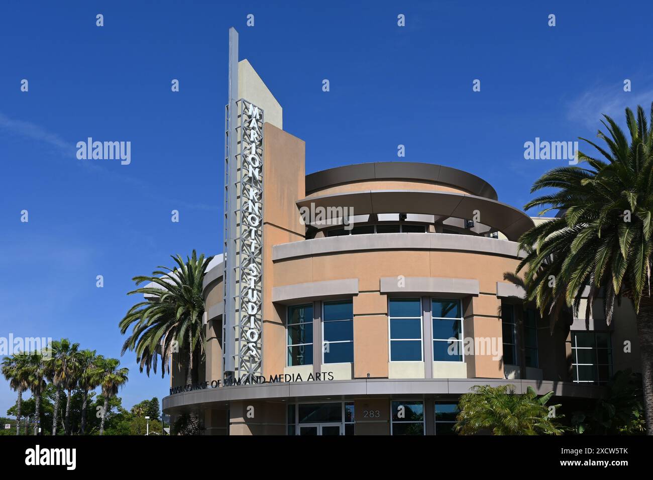 ORANGE, CALIFORNIA- 10 JUNE 2024: Marion Knott Studios on the campus of ...