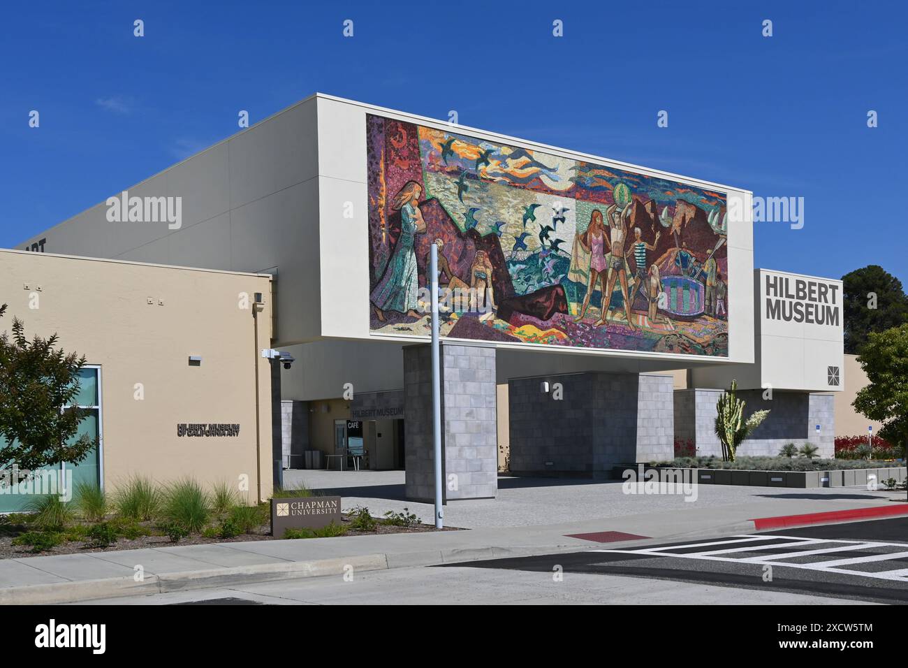 ORANGE, CALIFORNIA - 10 JUNE 2024: Hilbert Museum of California Art, at ...