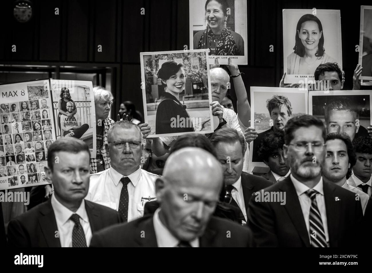 Washington, United States Of America. 18th June, 2024. Family members ...