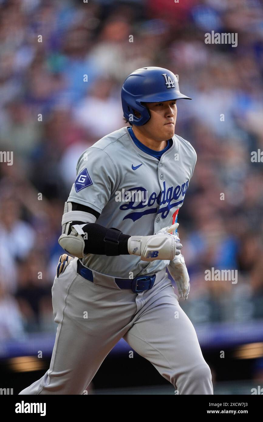 Los Angeles Dodgers two-way player Shohei Ohtani (17) in the first ...