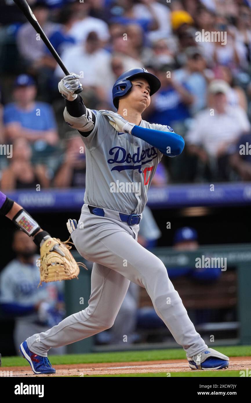 Los Angeles Dodgers two-way player Shohei Ohtani (17) in the first ...