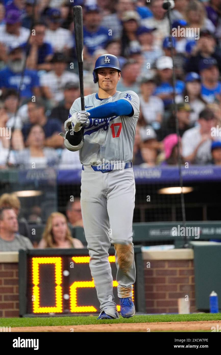 Los Angeles Dodgers two-way player Shohei Ohtani (17) in the sixth ...