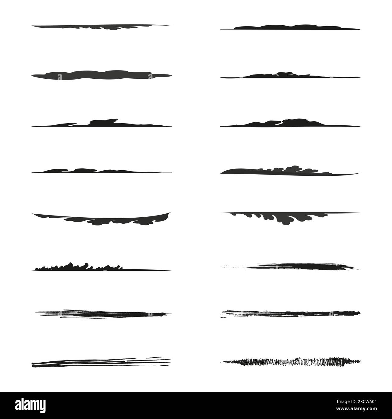 Rough line borders hi-res stock photography and images - Alamy