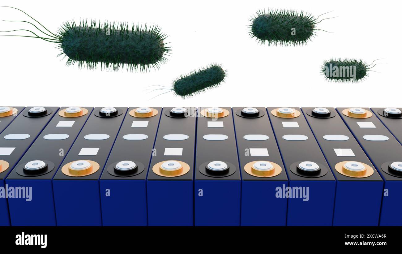 3d rendering of prismatic battery, rectangular lithium ion phosphate ...