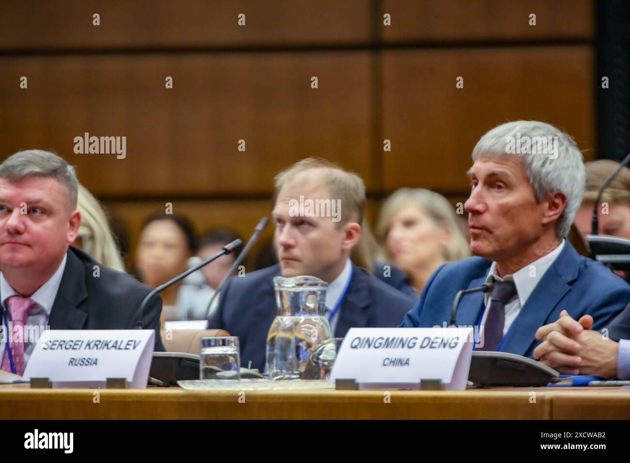 Vienna, Austria, Austria. 18th June, 2024. SERGEI KRIKALEV, Russian ...