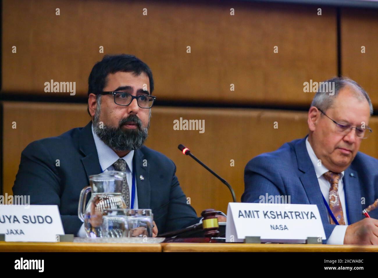 Vienna, Austria, Austria. 18th June, 2024. AMIT KSHATRIYA, NASA, Deputy ...