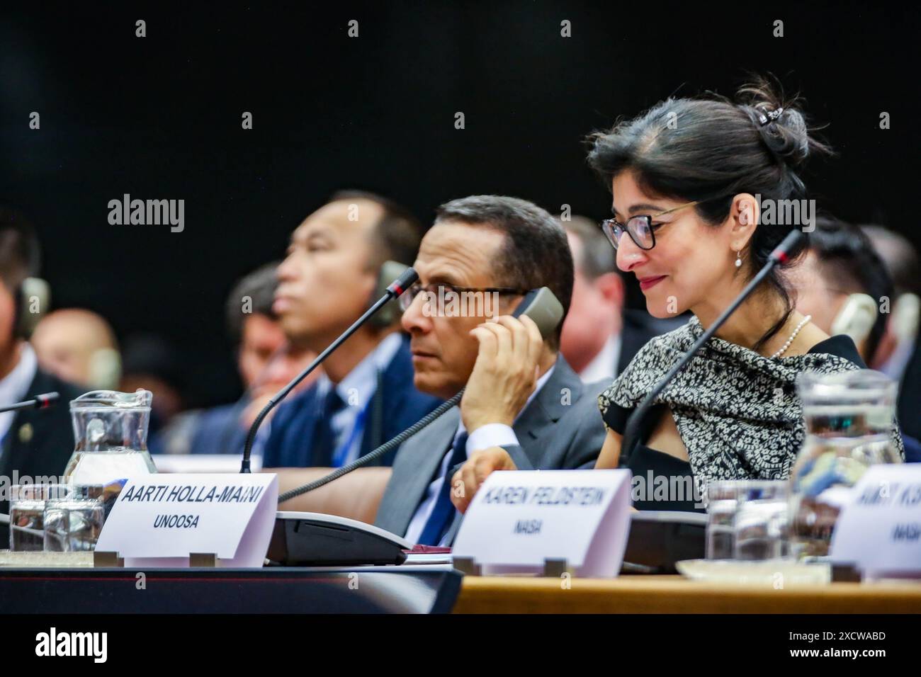 Vienna, Austria, Austria. 18th June, 2024. AARTI HOLLA-MAINI, Director ...