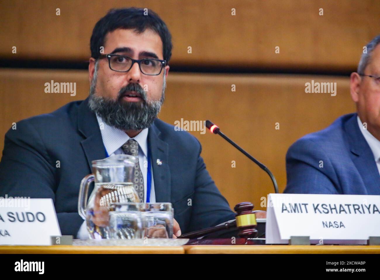 Vienna, Austria, Austria. 18th June, 2024. AMIT KSHATRIYA, NASA, Deputy ...
