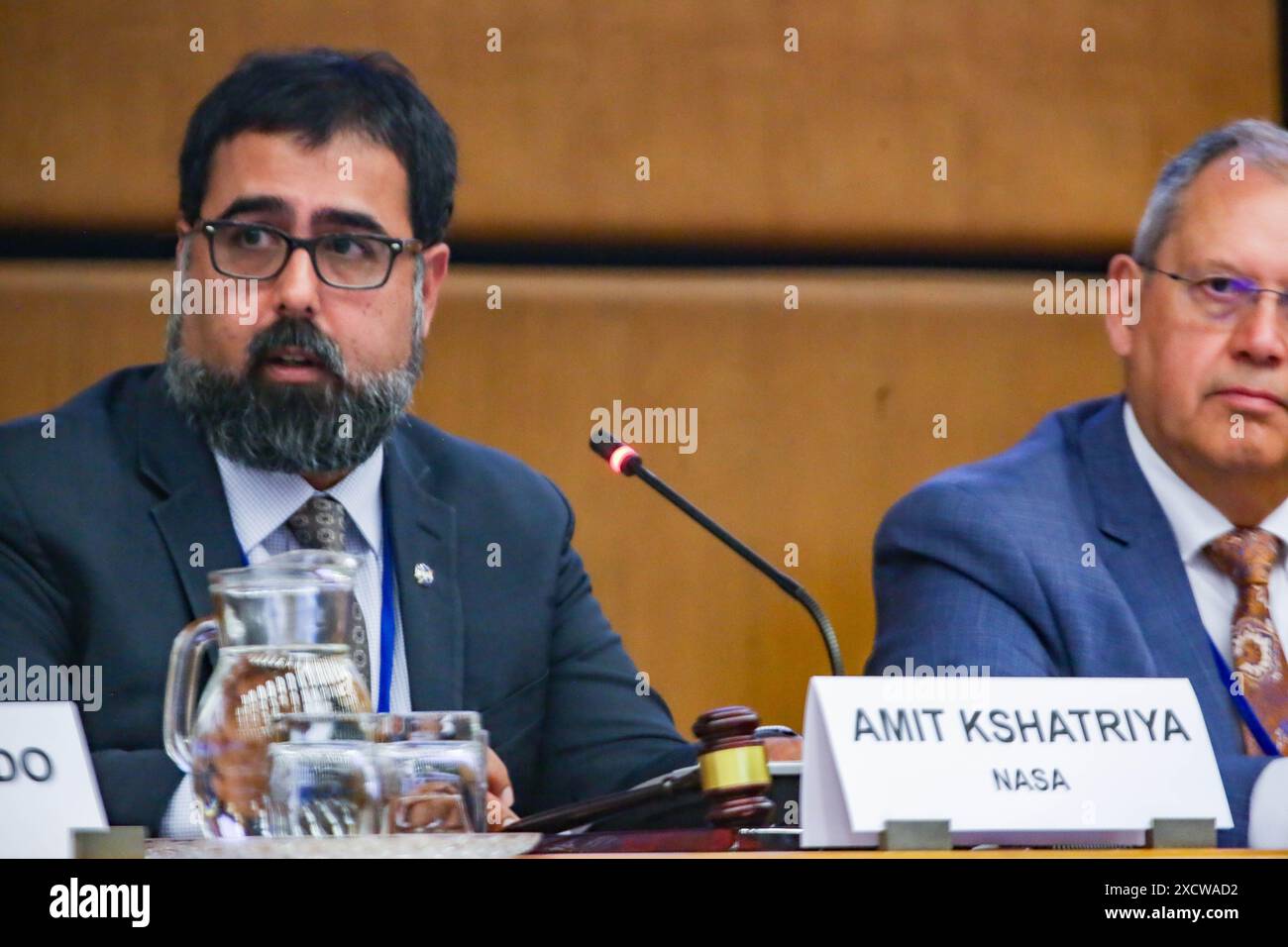 Vienna, Austria, Austria. 18th June, 2024. AMIT KSHATRIYA, NASA, Deputy ...