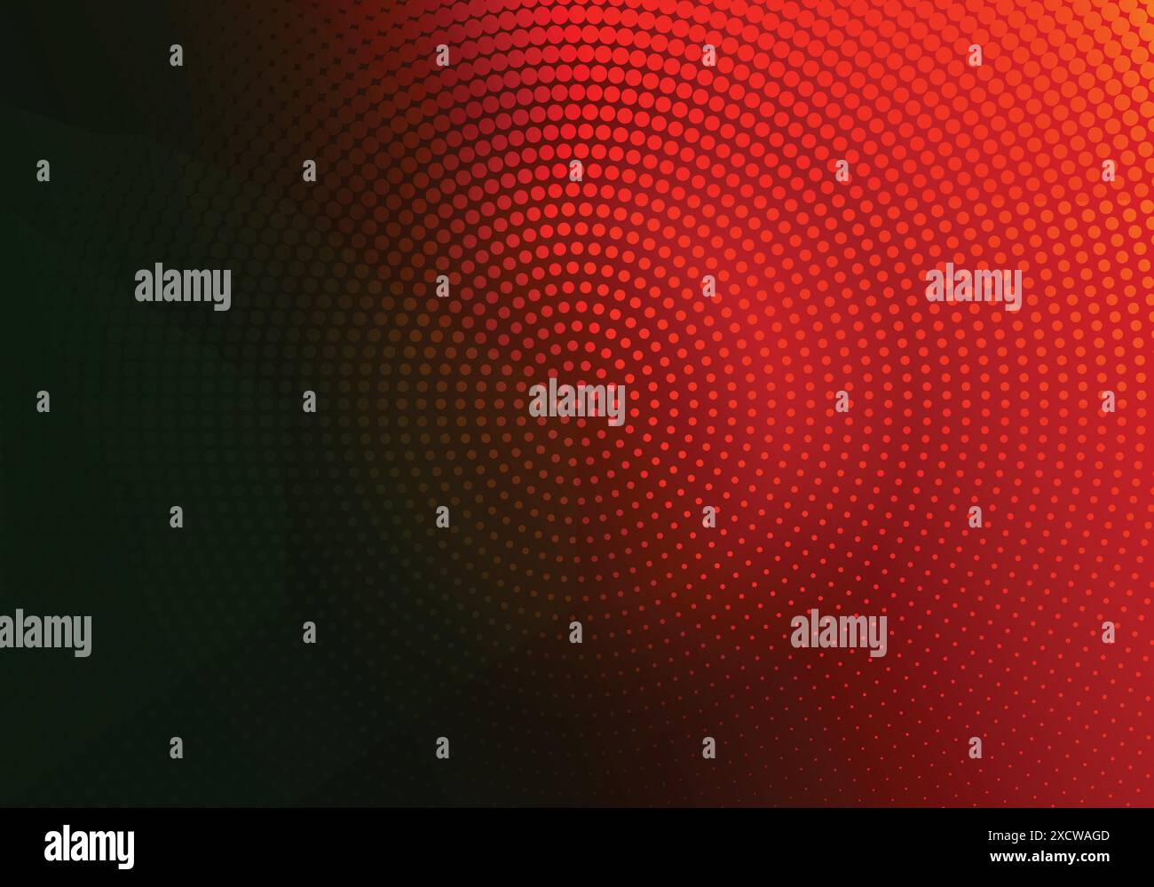 Abstract red and black dotted circular background Stock Vector Image ...