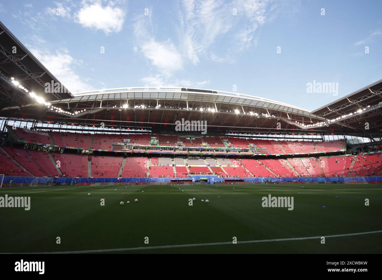 Leipzig, Germany, 18, June, 2024. Red Bull Lepzig Stadium during the ...