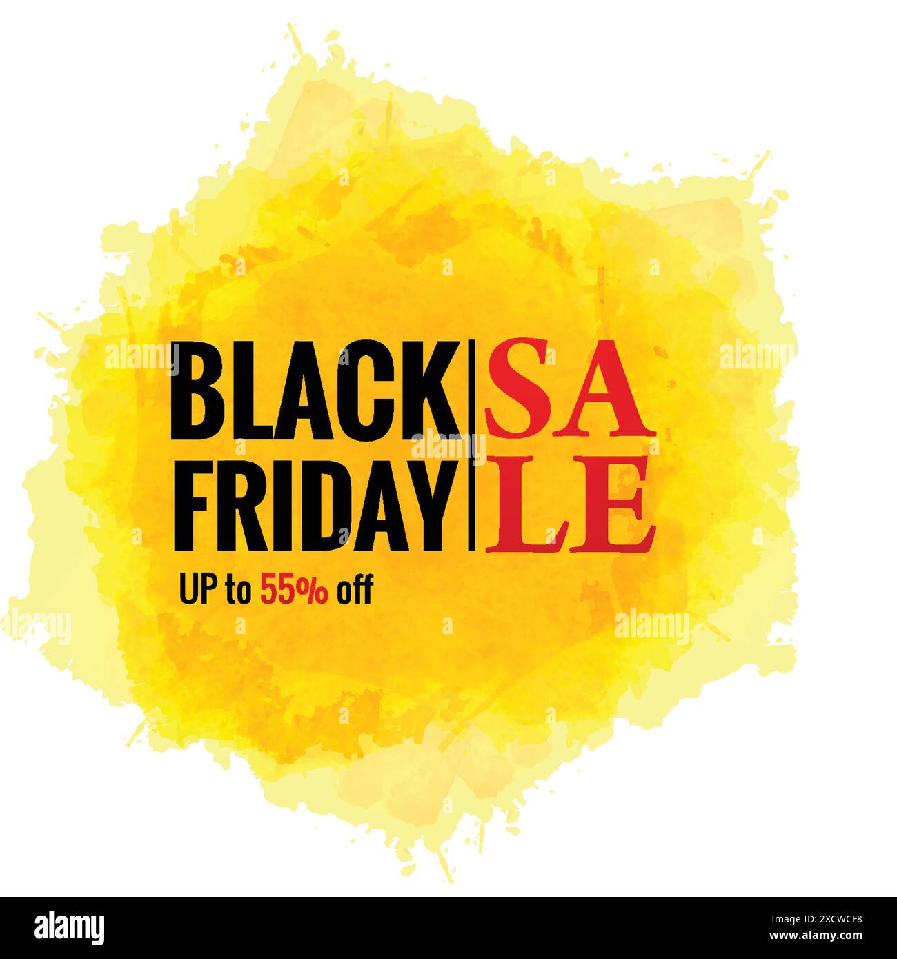 Black friday concept sale poster for splash background Stock Vector ...