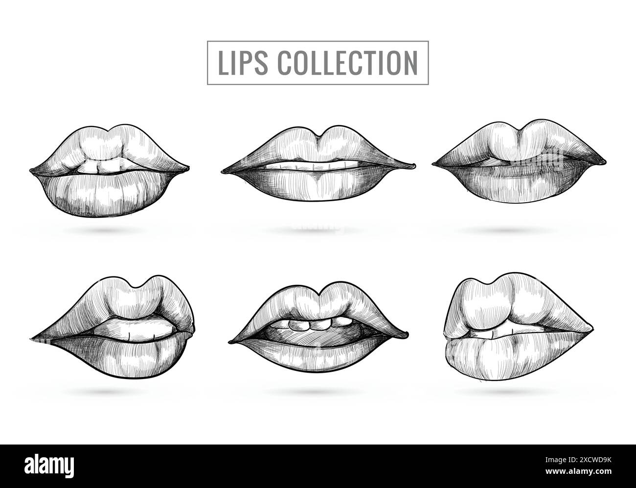 Sketches of expressions Black and White Stock Photos & Images - Alamy