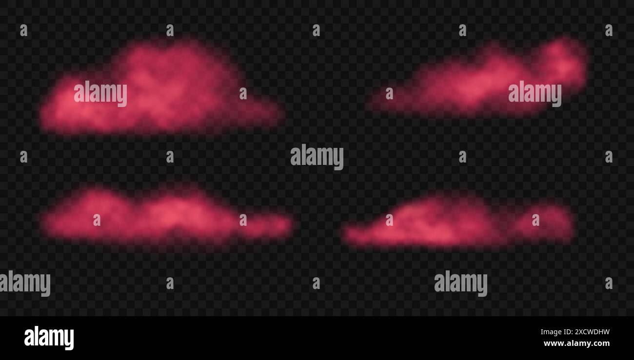 Red smoke png hi-res stock photography and images - Alamy