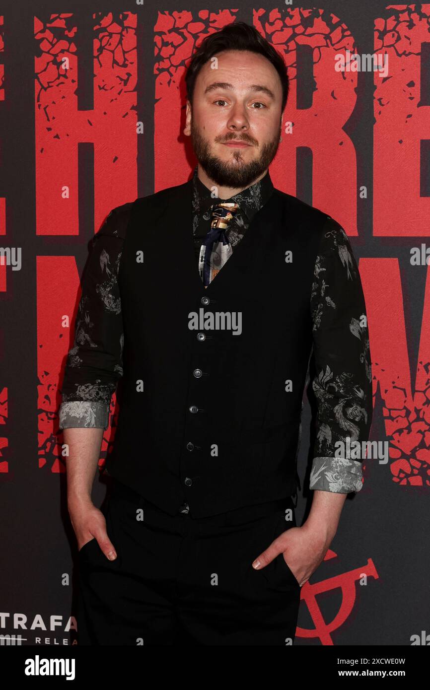 Austin Dickinson attends the Rite Here Rite Now World Premiere at Picturehouse Central in Soho ...