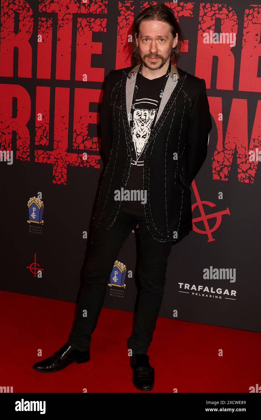 London, UK. 18th June, 2024. Tobias Forge attends the Rite Here Rite ...