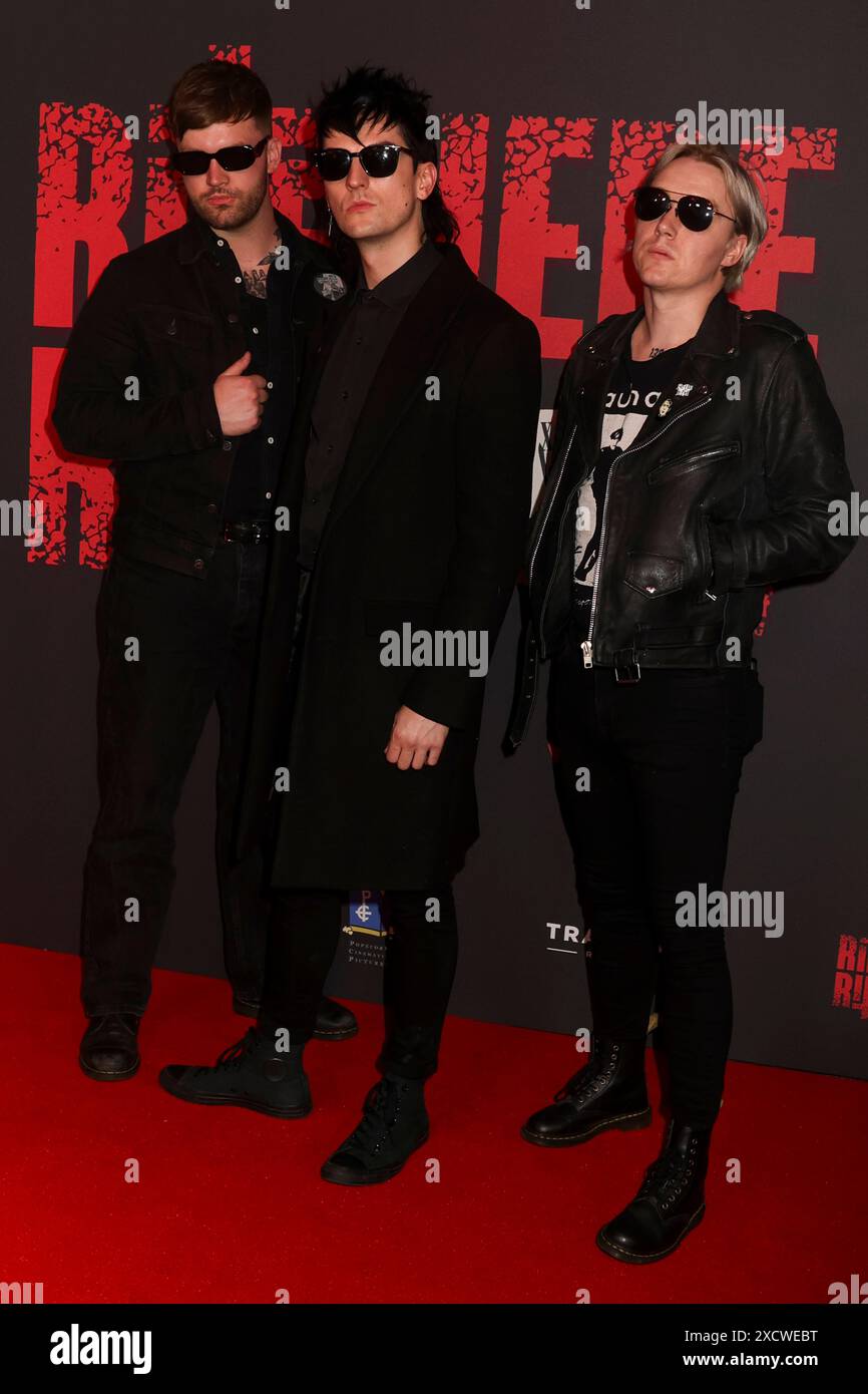 London, UK. 18th June, 2024. Jake Fogarty, Will Gould, Ian Miles of ...
