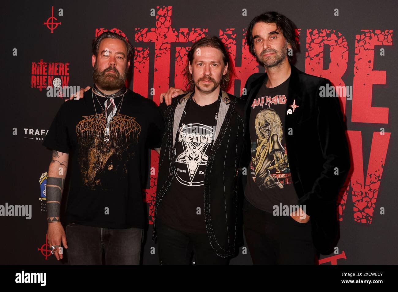 London, UK. 18th June, 2024. Daniel P. Carter, Alex Ross Perry and ...