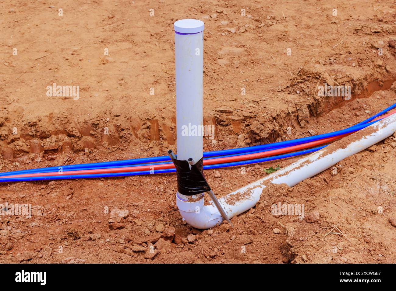 Water sanitary pipes will be laid at underground water pipes ...