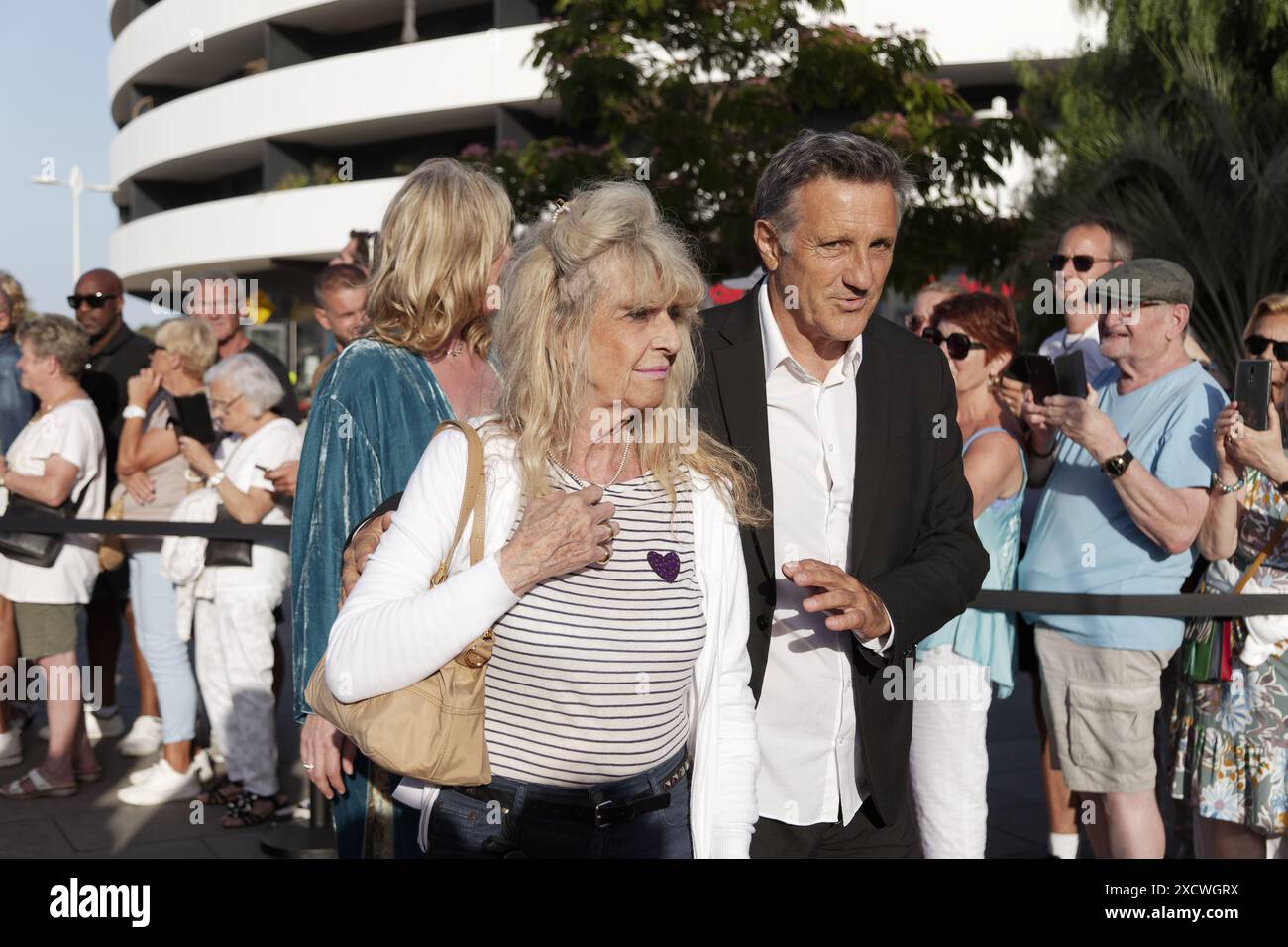 Cap d’Agde, France. 18th June, 2024. Lucie Russo and Michel La Rosa ...