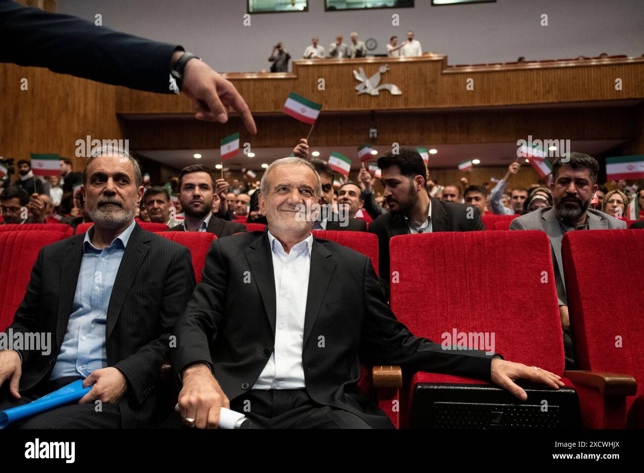 Reformist Candidate For Irans June 28 Presidential Election Masoud