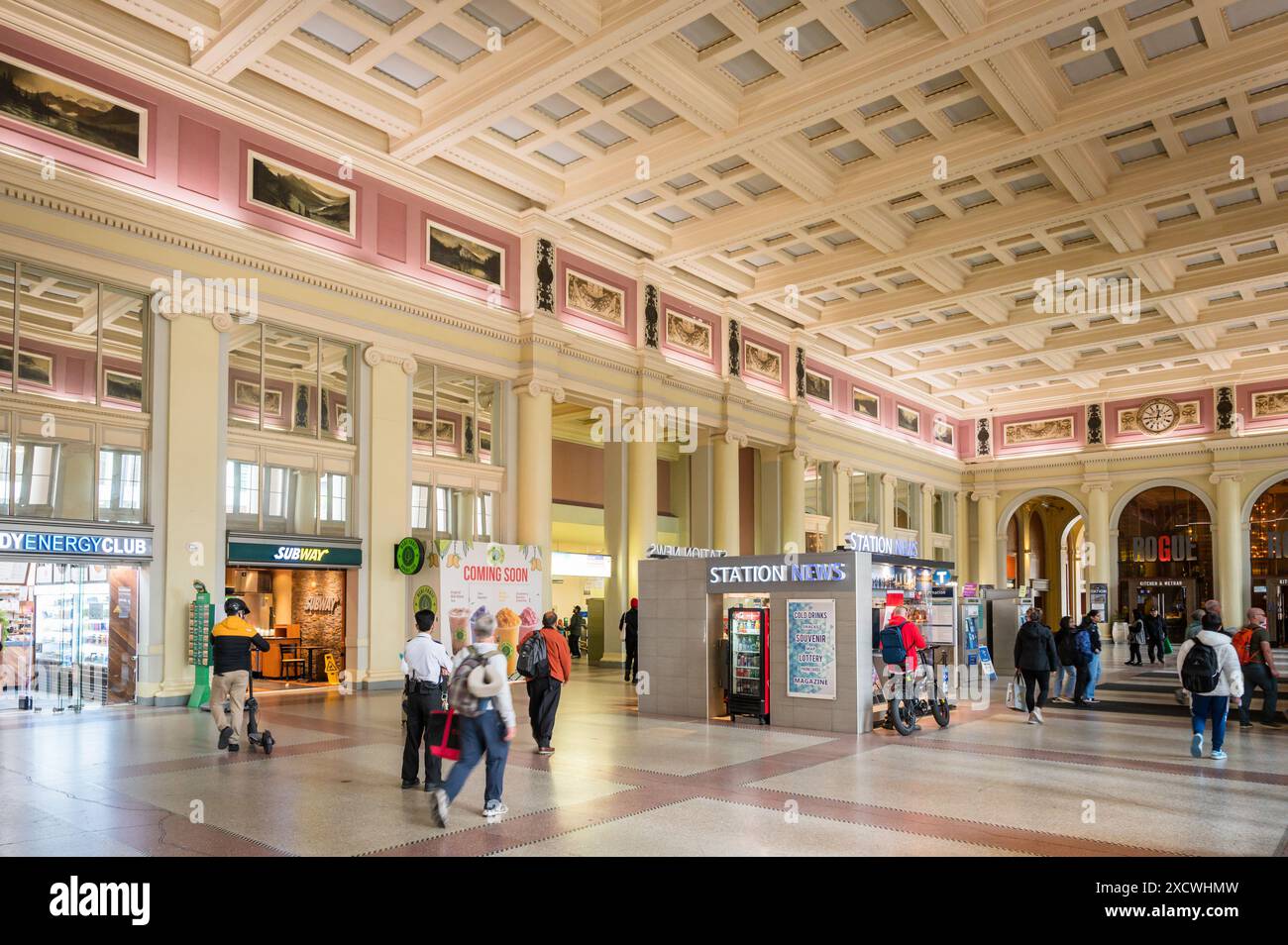 The Waterfront transit station in Vancouver BC, Canada Stock Photo - Alamy