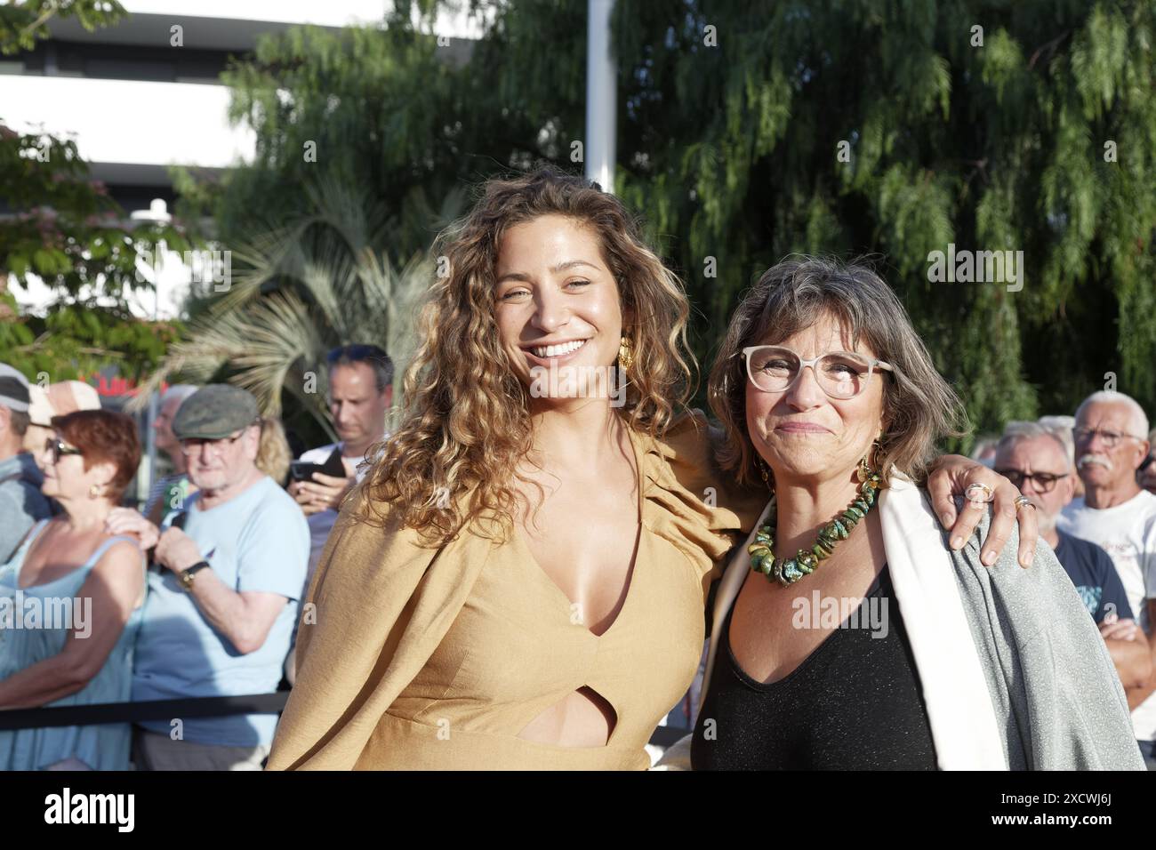 Cap d’Agde, France. 18th June, 2024. Manon Azem & Laurence Jeanneret ... Cap d’Agde, France. 18th June, 2024. Manon Azem & Laurence Jeanneret ...