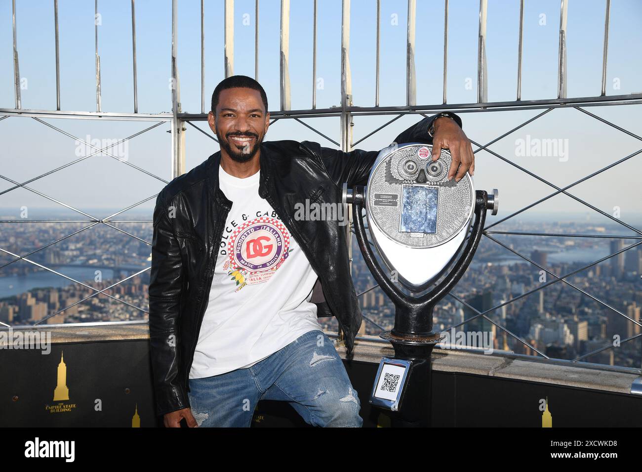 New York, USA. 18th June, 2024. 'The Boys' cast member Laz Alonso poses ...