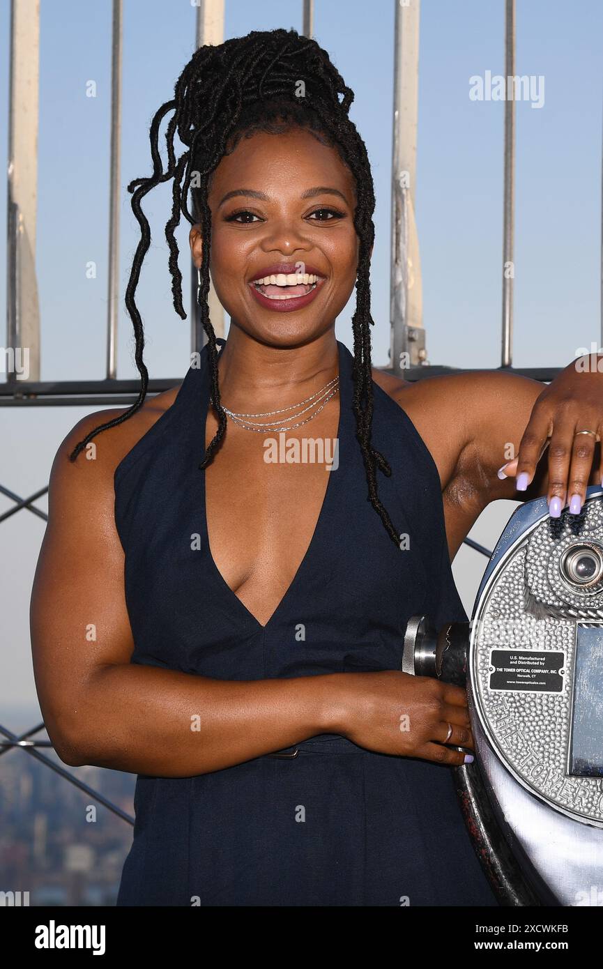 New York, USA. 18th June, 2024. 'The Boys' cast member Susan Heyward ...